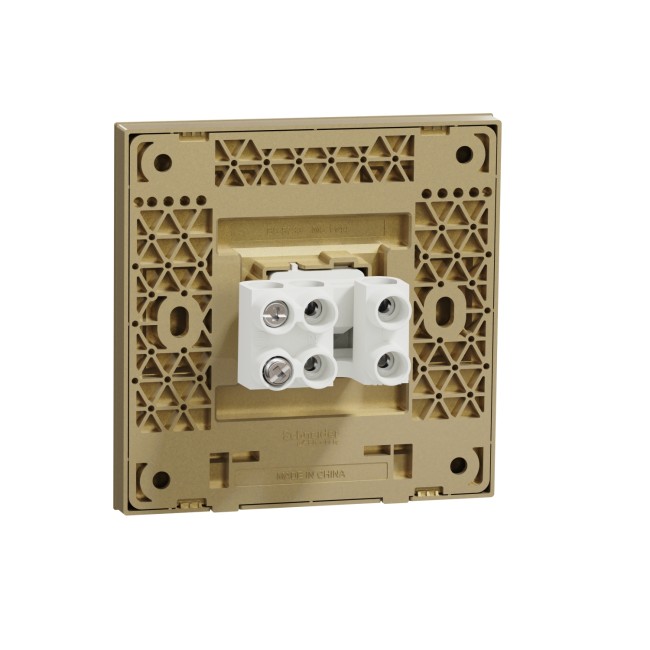 Schneider AvatarOn C Connection Unit wine gold E8731TB_WG